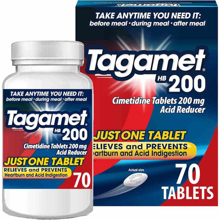 Tagamet UK HB 200 mg Cimetidine Acid Reducer Tablets